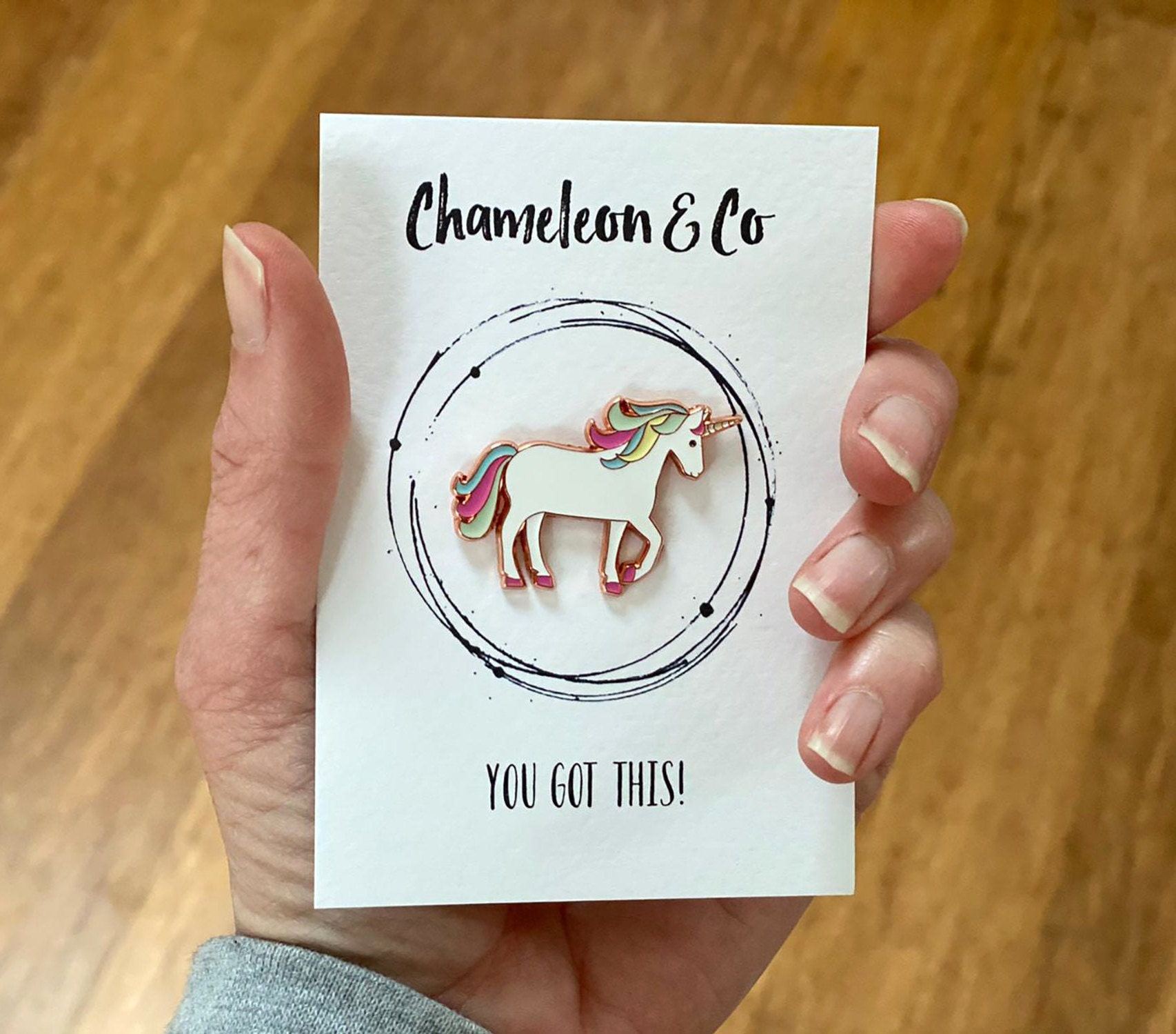 Motivational Message Pin Gift For Friend You Got This Toucan | Etsy