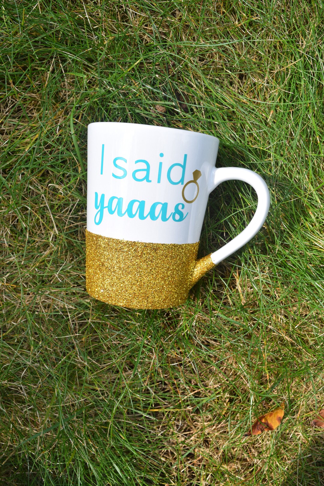 Said YAS, Said Yes Mug, Engagement Gift, Engagement Mug, Just Engaged ...