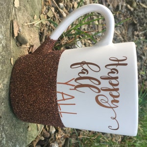 Fall Mug, Coffee Mug, Fall Coffee Mug, Happy Fall Yall, Glitter Coffee ...