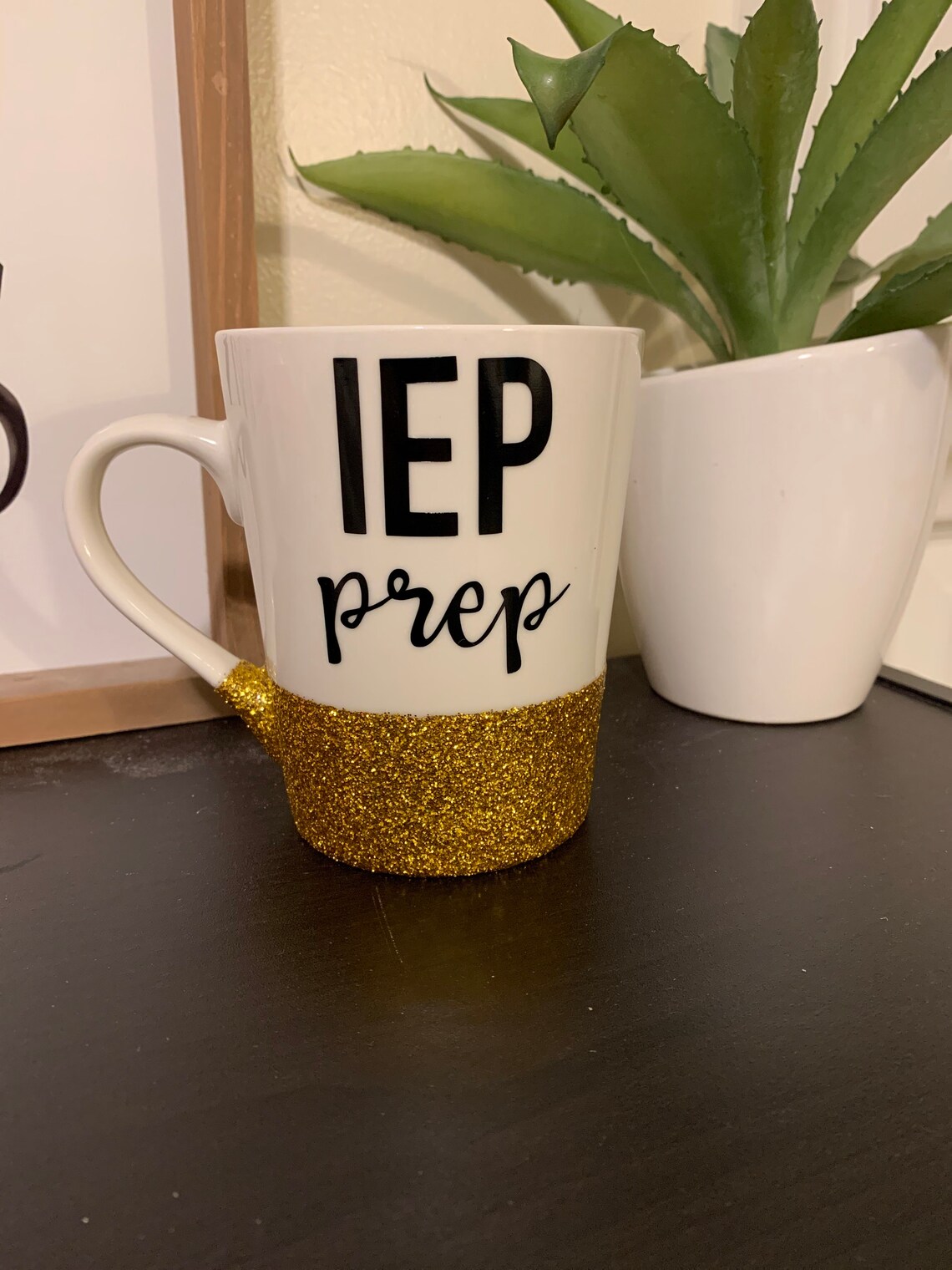 Funny Wine Glass Glitter Wine Glass IEP Recovery Glitter - Etsy