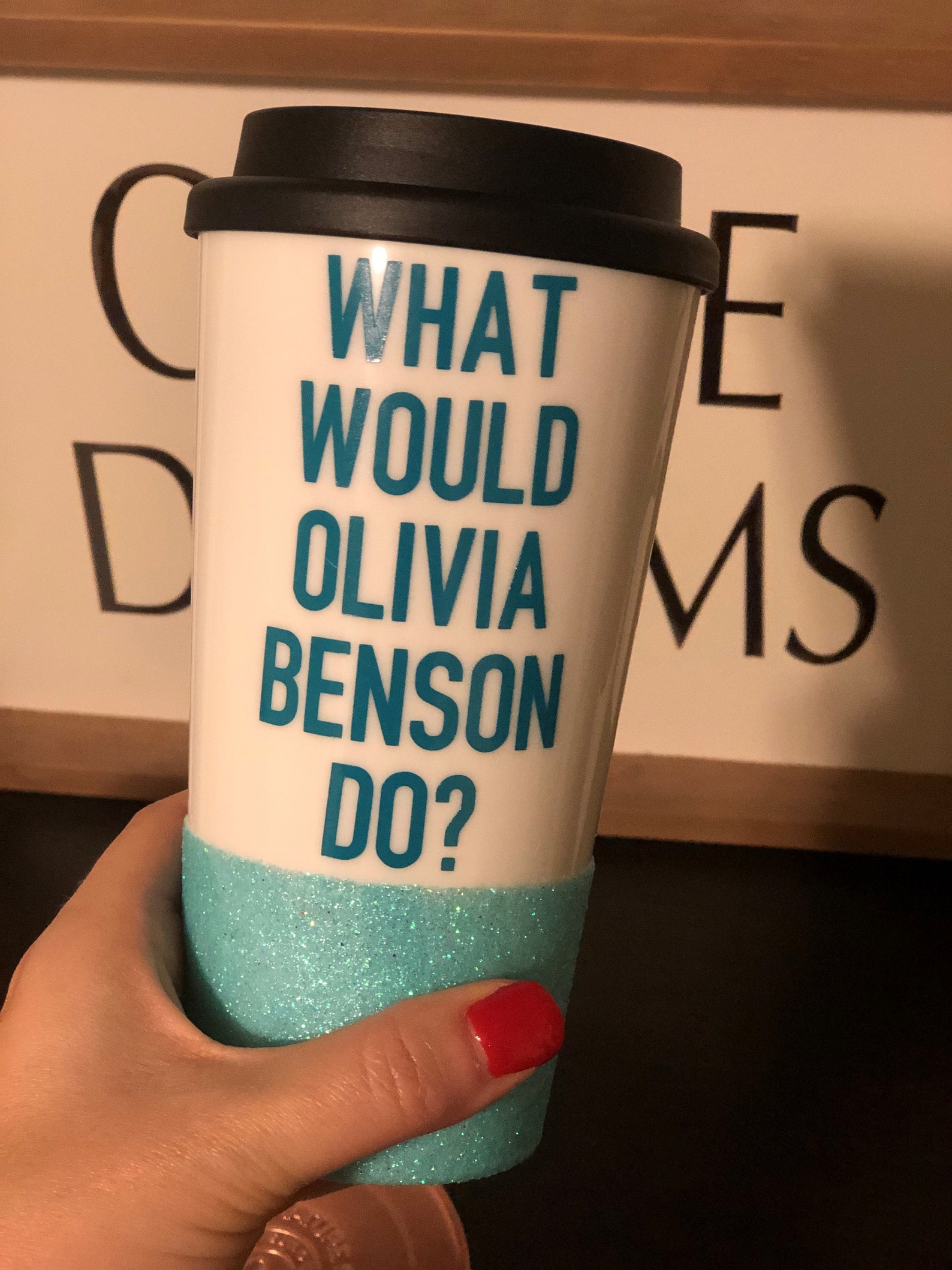 Glitter Coffee Mug, Coffee Cup, Travel Mug, Glitter Travel Mug, Law and ...