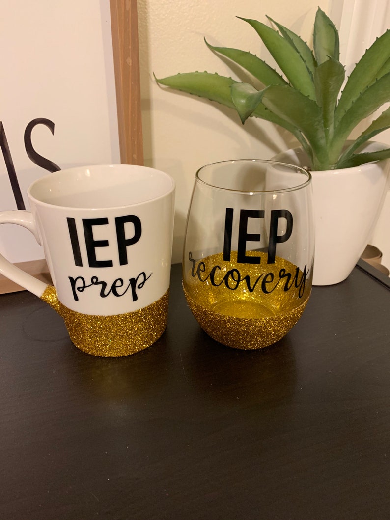 Funny Wine Glass, Glitter Wine Glass, IEP Recovery, Glitter Wine ...