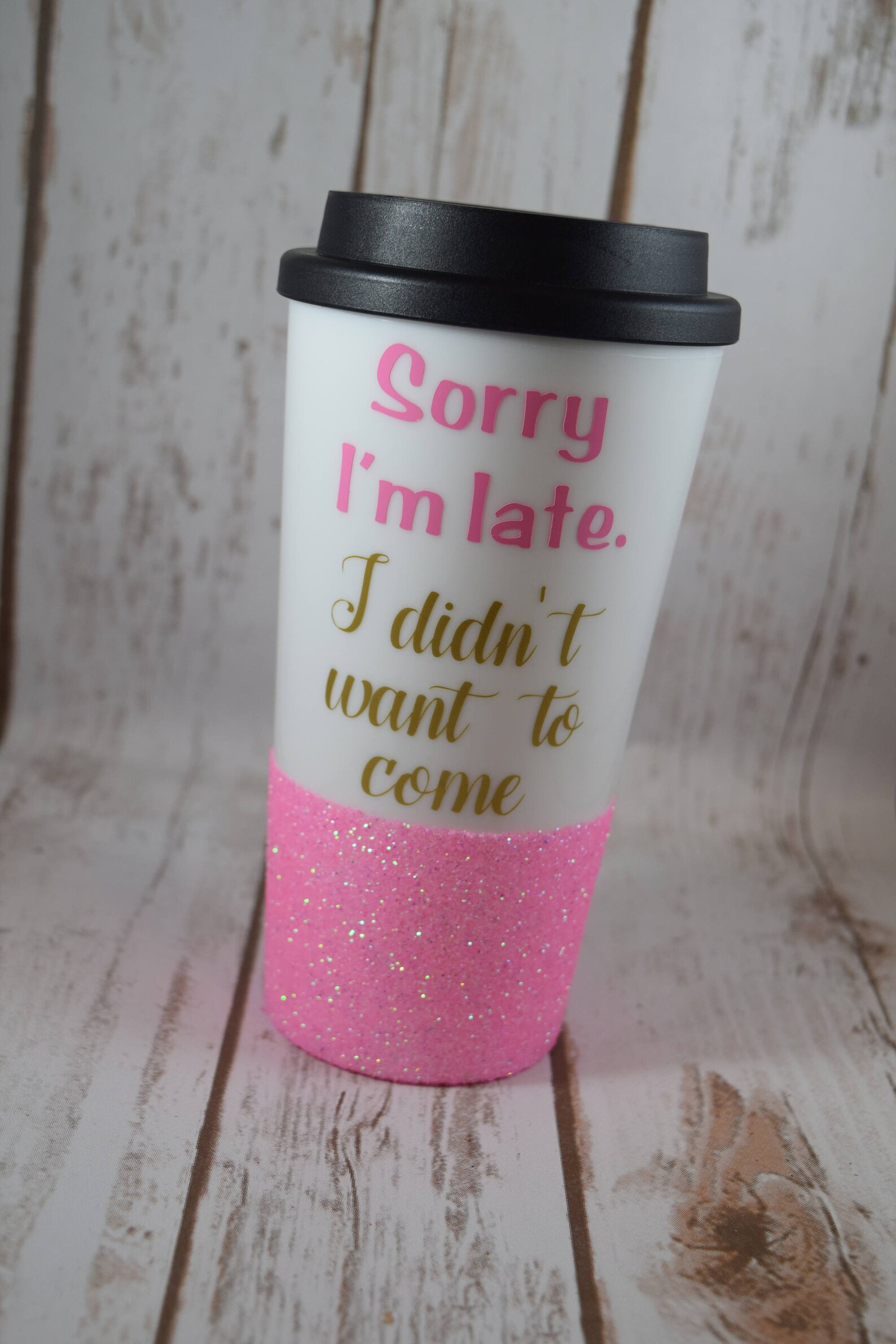 Work Coffee Mug Work Travel Mug Glitter Travel Mug Glitter | Etsy