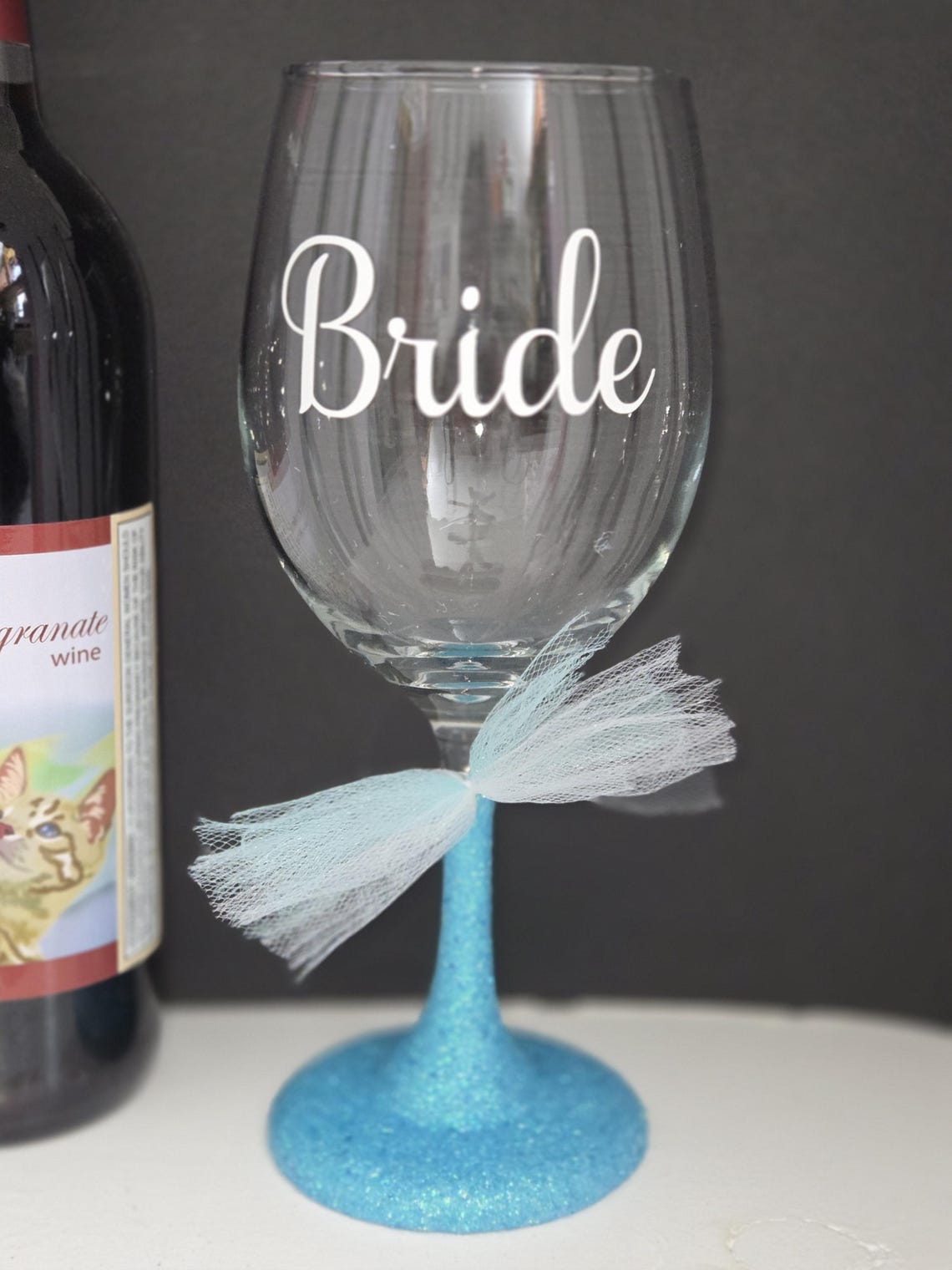 Bride Wine Glass, Bridal Wine Glass,bride to Be Wine Glass, Bride Gift ...