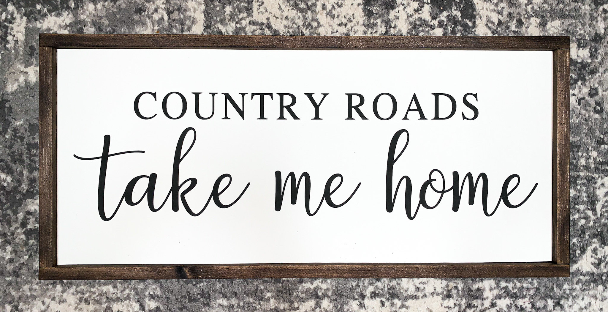 Country Roads Take Me Home Sign | West Virginia | Country Roads Lyric ...