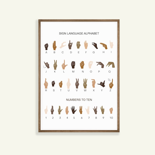 Sign Language - Etsy
