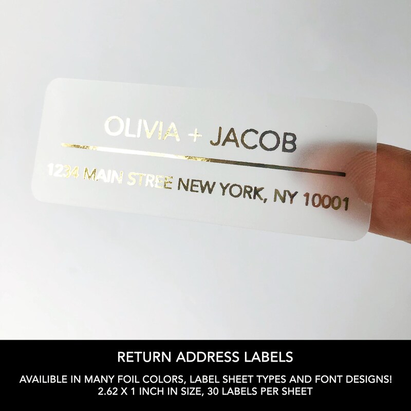 Return Address Labels - Etsy