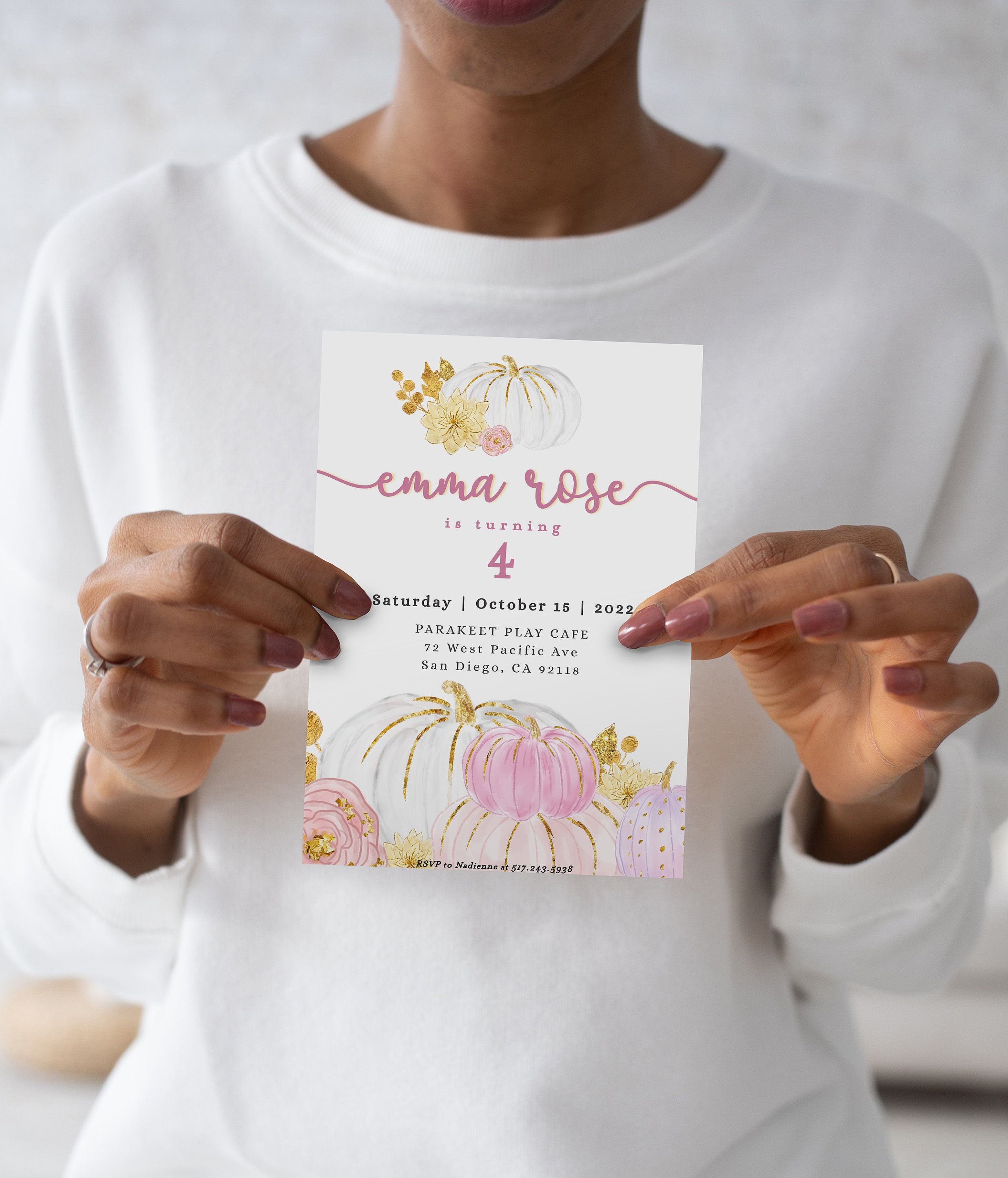 Fall Birthday Invitation Template Editable Fall Birthday - Etsy