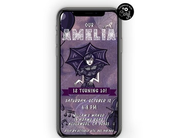 Wednesday Addams Wrapping Paper, Wednesday Addams Birthday, Wednesday ...