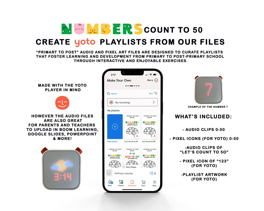 Yoto Player Playlist Files Yoto Pixel Icons Yoto Player - Etsy Australia