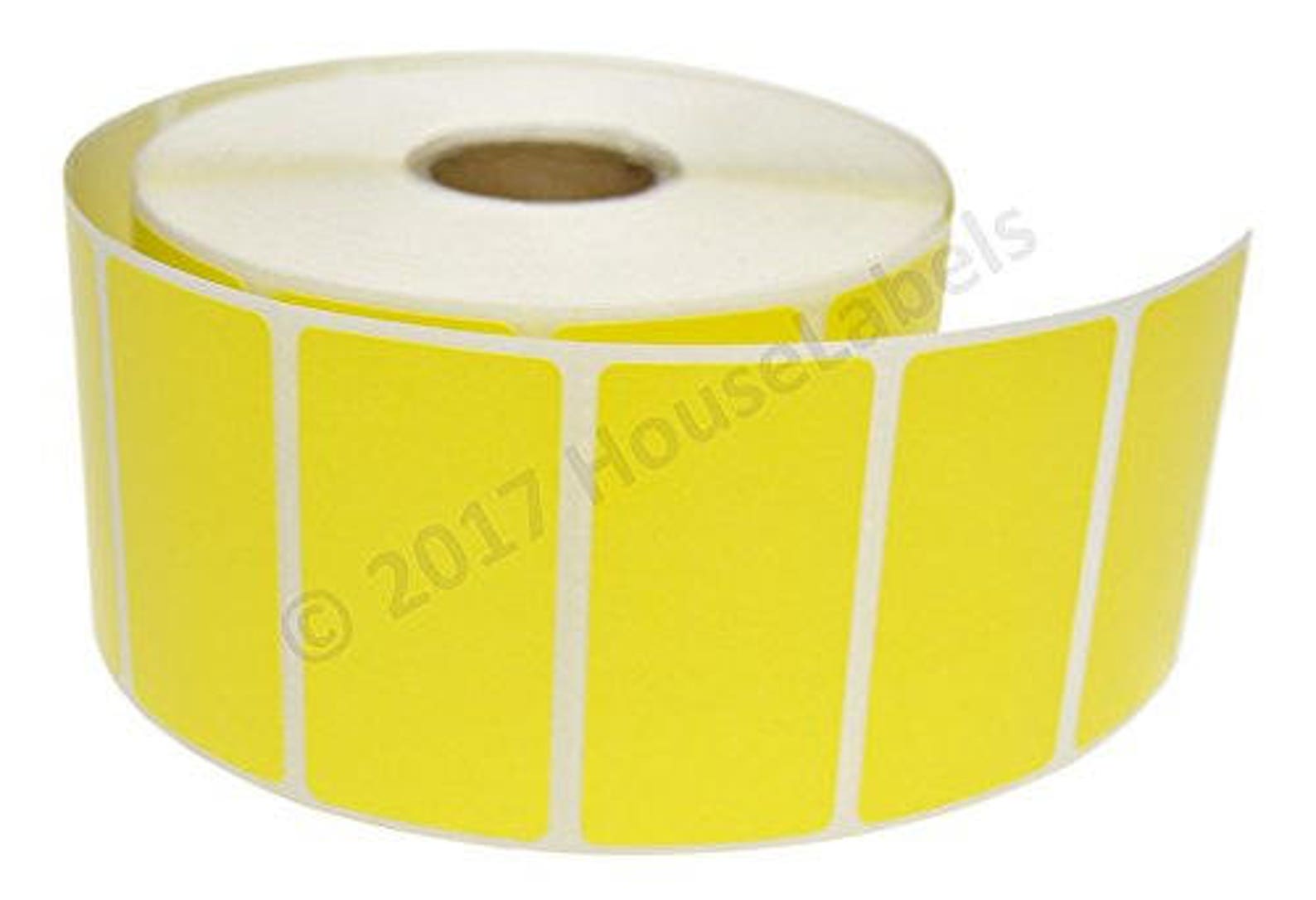 ZEBRA / Eltron COLOR 2 X 1 Direct Thermal YELLOW Labels - Etsy