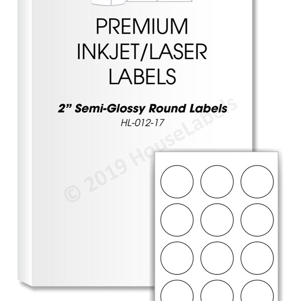Printable Round Labels - Etsy