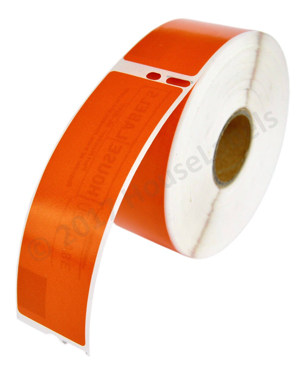 DYMO Compatible Lw 30252 COLOR Direct Thermal ORANGE Address Labels (1 ...