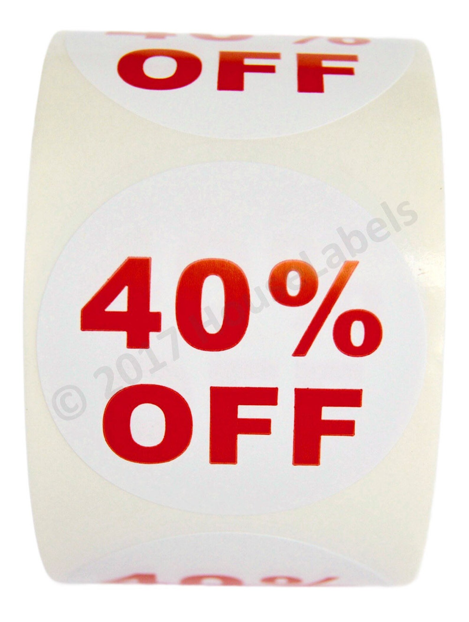 40% OFF DISCOUNT LABELS / Stickers 500 Labels/roll | Etsy