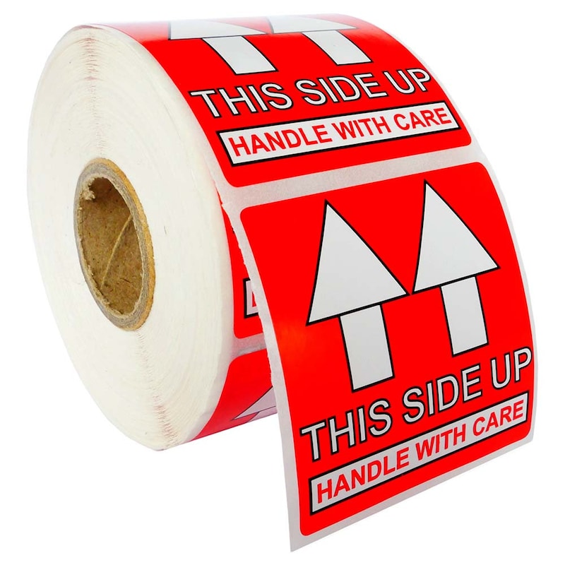 This Side up Stickers - Etsy