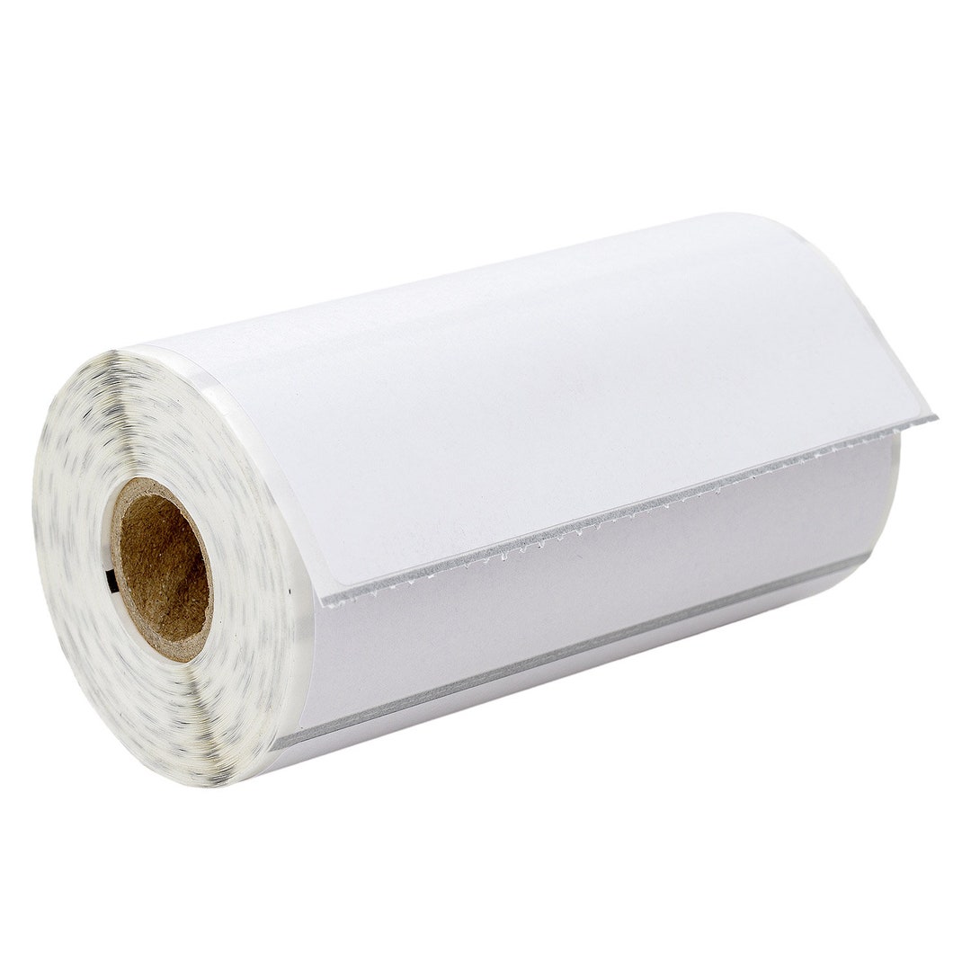 6 Rolls, 4"x2" Zebra Compatible Labels on a 3/4" CORE, Mobile Printer ...
