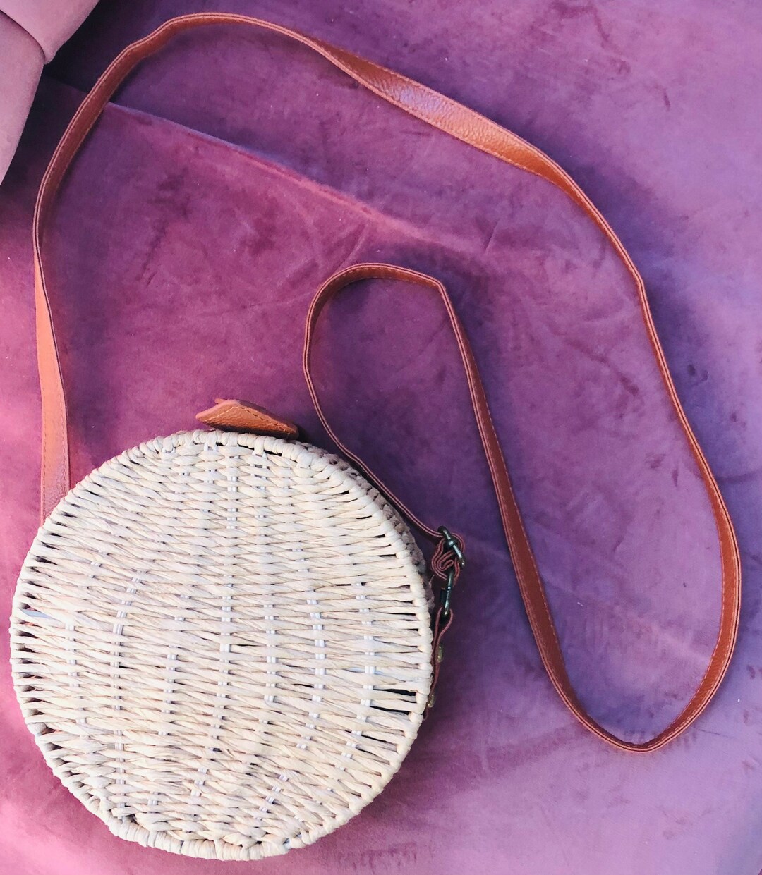 Mini Basket Bag - Crossbody - Etsy