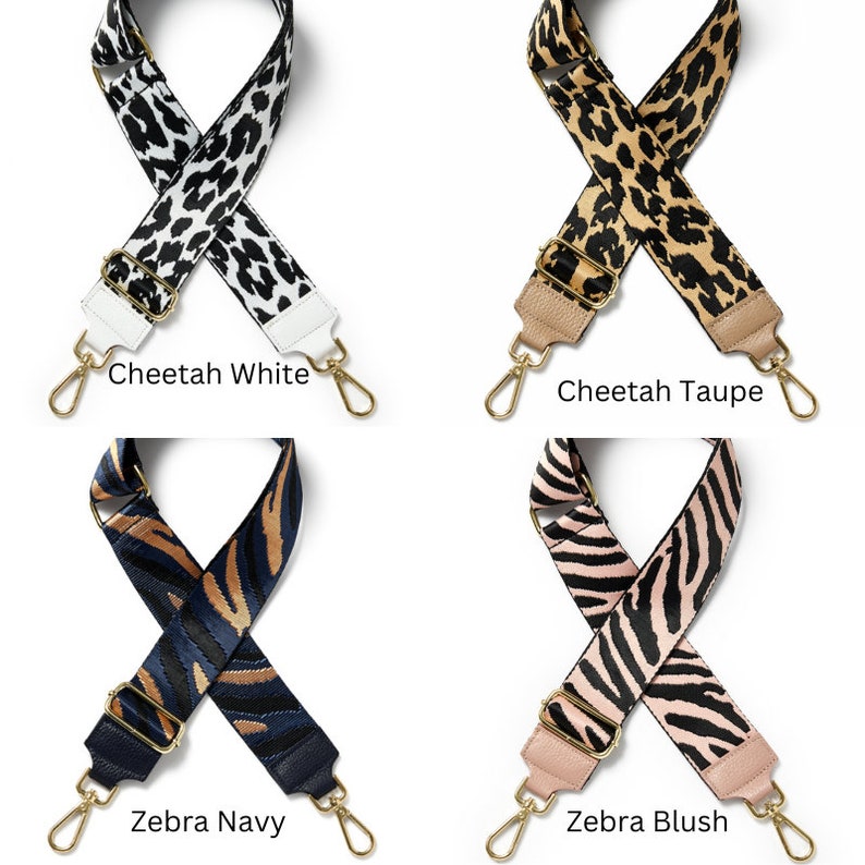 Cross Body Bag Strap Animal Print - Etsy UK