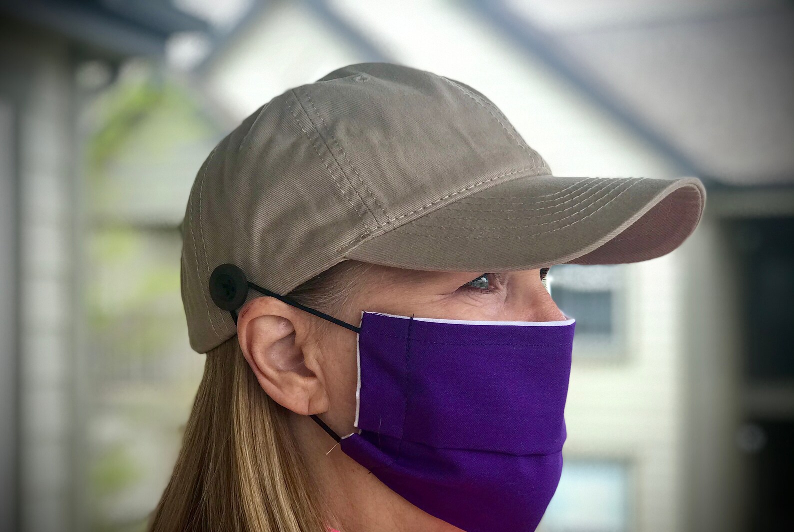 Face Mask Hat-ear Relief-unisex Hat With Buttons DOES NOT | Etsy