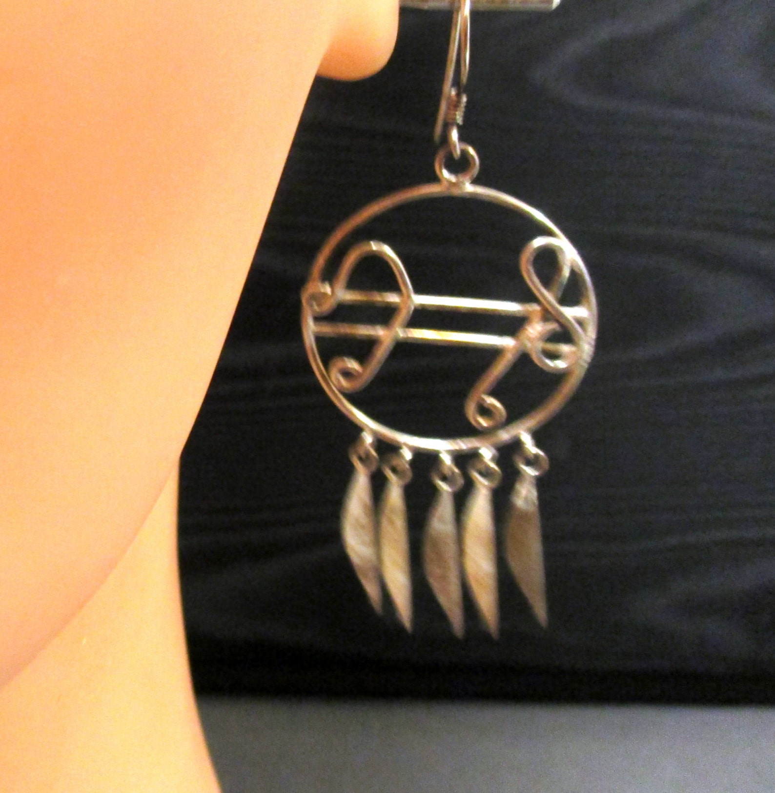 Pierced Dangling Musical Earrings - Etsy Singapore