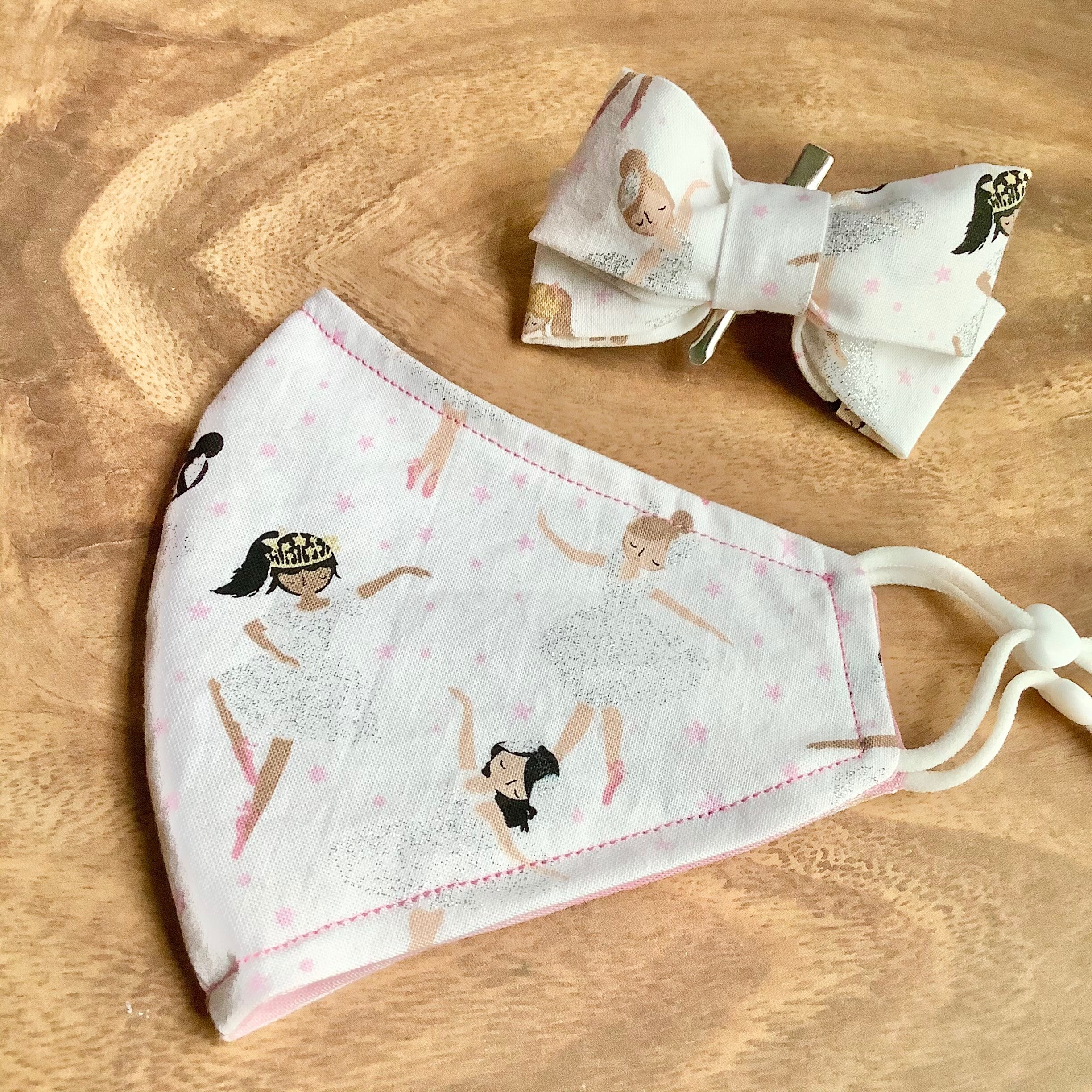 Pink Princess Mask for Children Ballerina Mask Cone Style - Etsy UK