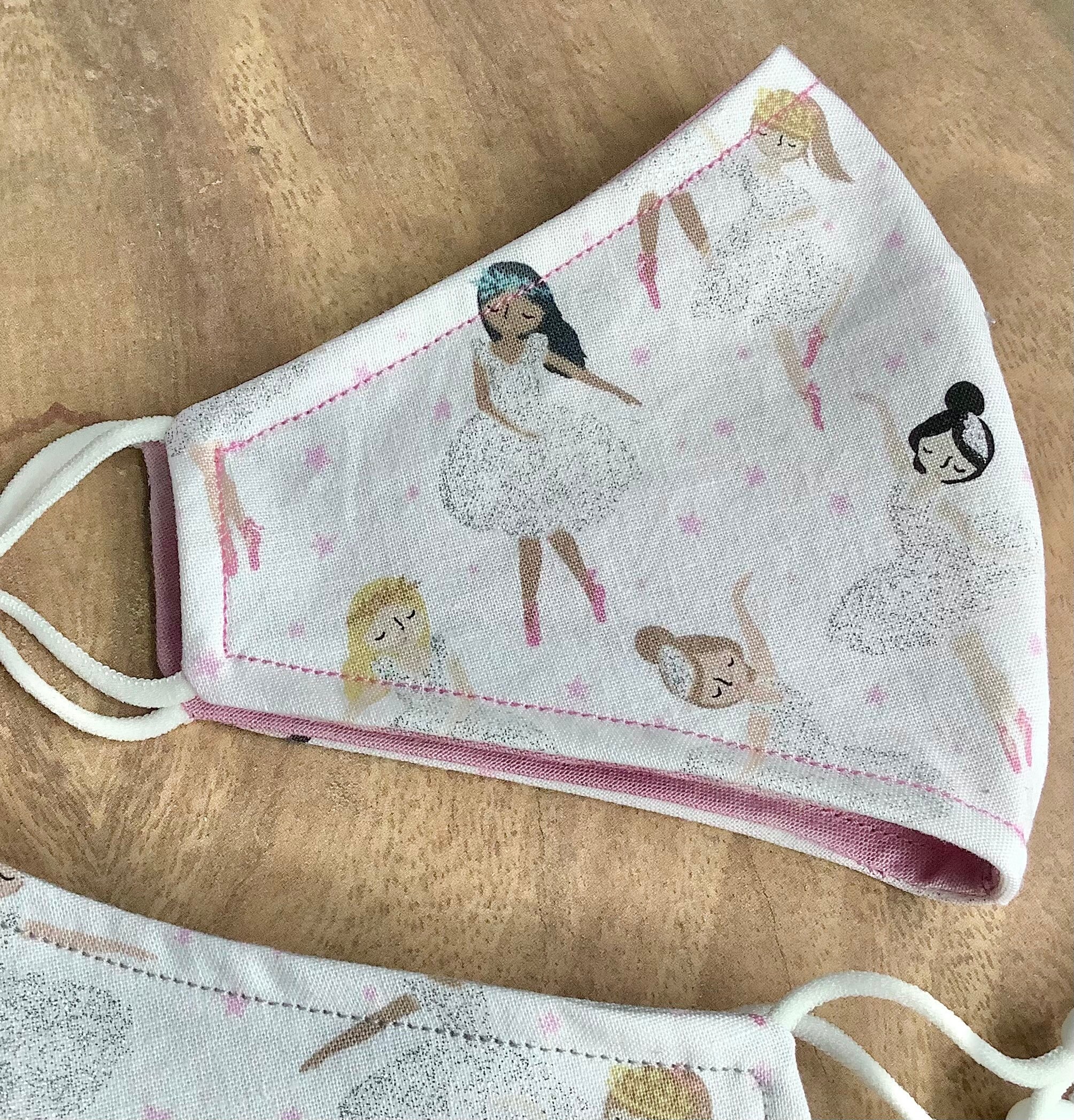 Pink Princess Mask for Children Ballerina Mask Cone Style - Etsy UK