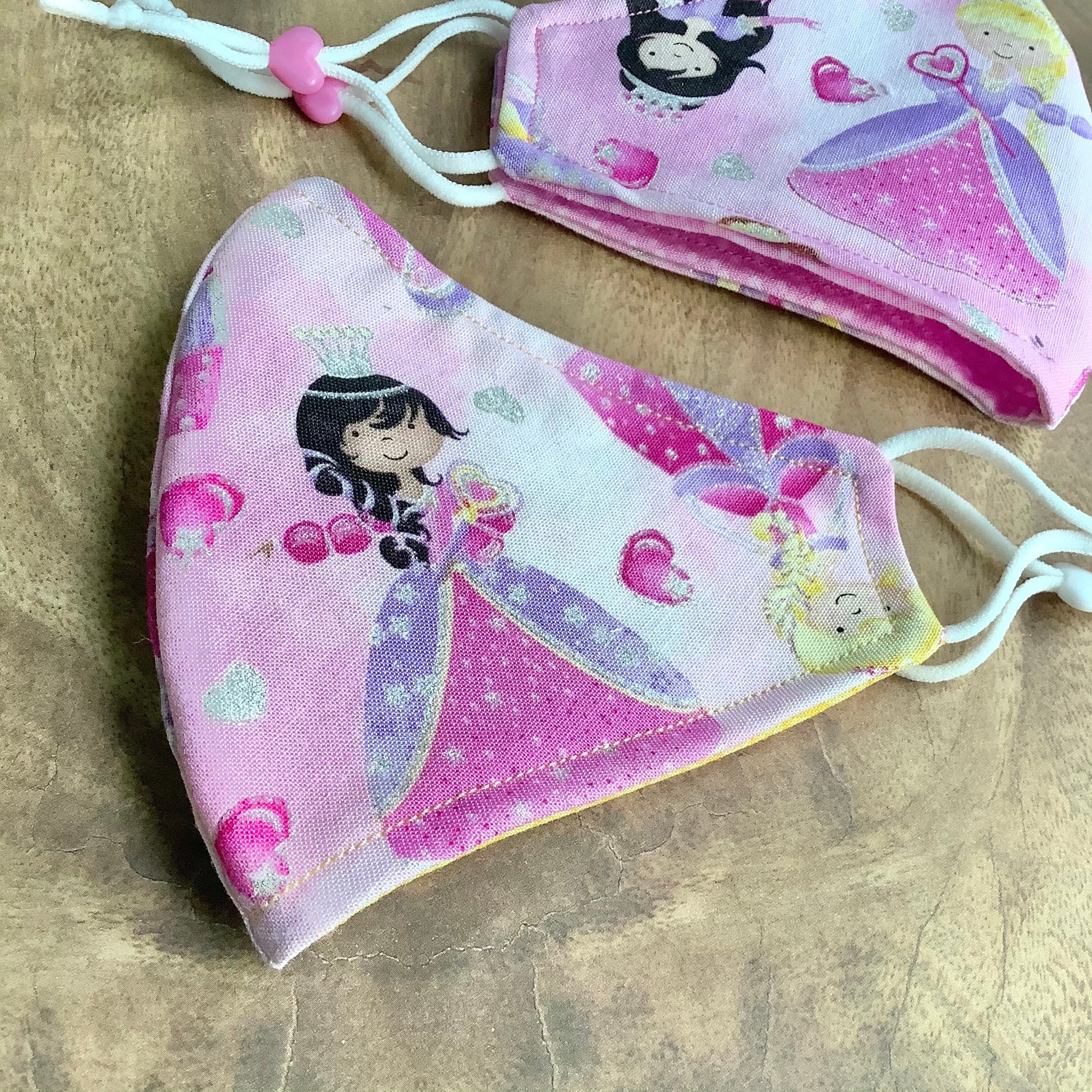 Pink Princess Mask for Children Ballerina Mask Cone Style - Etsy UK