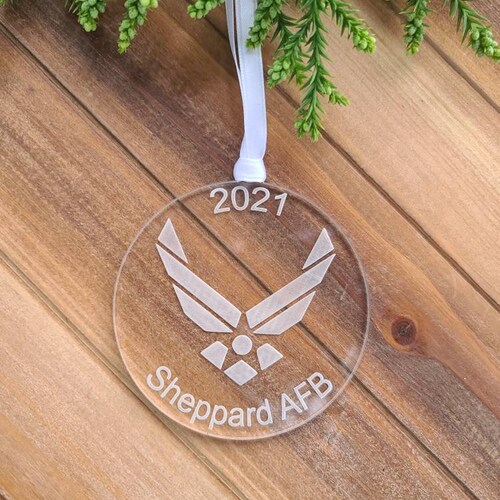 Air Force Logo Christmas Ornament - Etsy