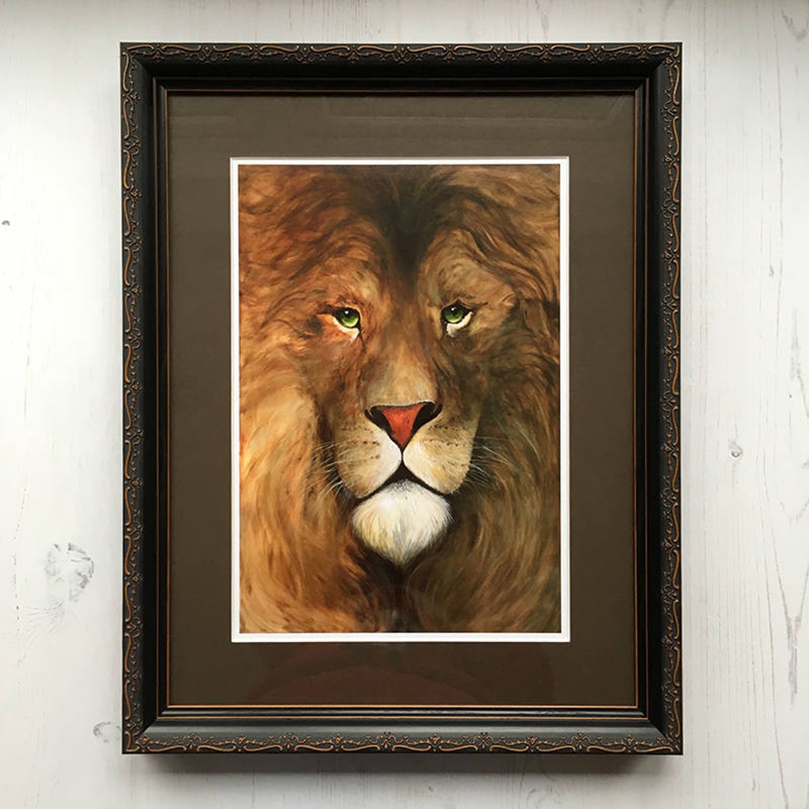 Fine Art Print 'aslan Aslan. Dear Aslan' Chronicles - Etsy UK