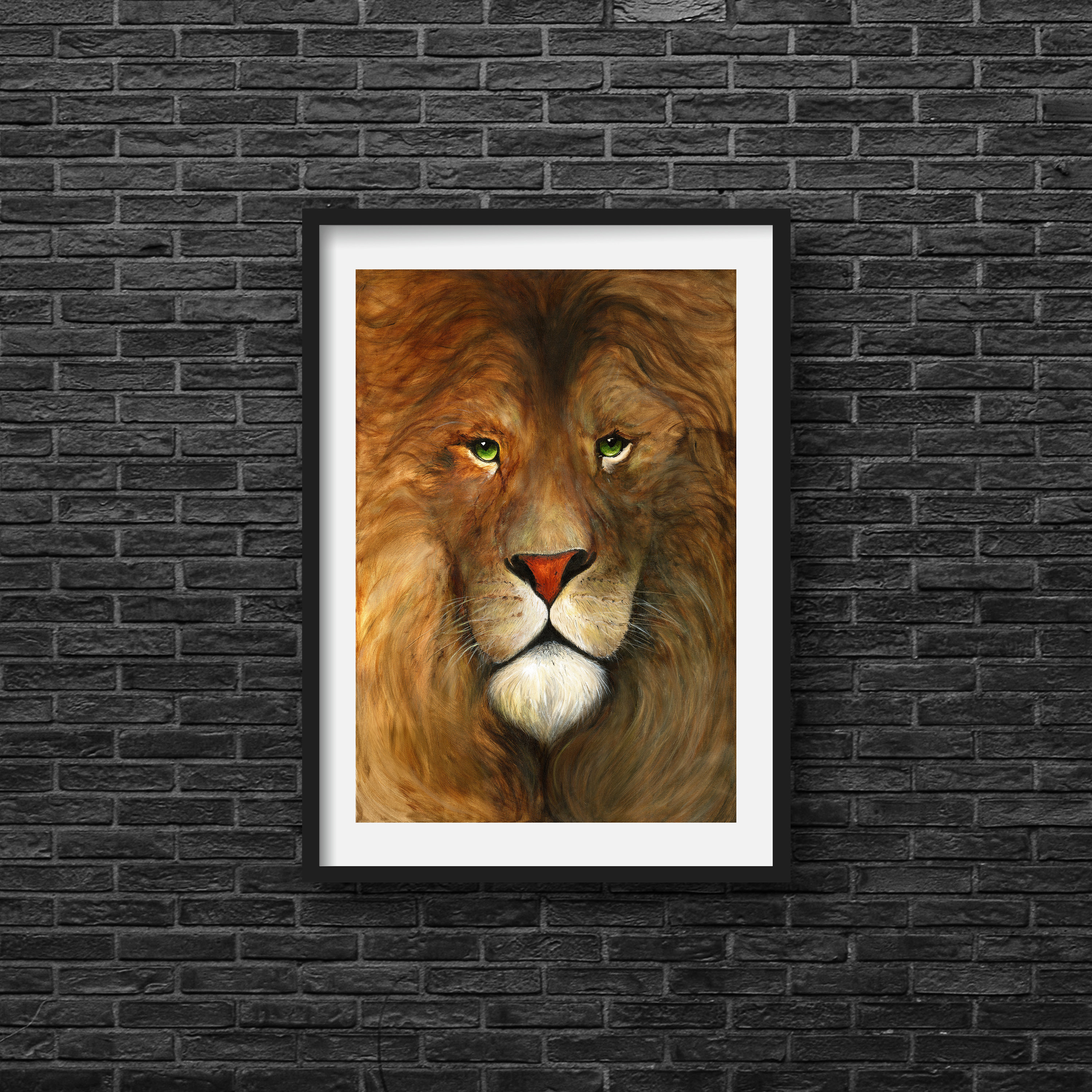Fine Art Print 'aslan Aslan. Dear Aslan' Chronicles - Etsy UK