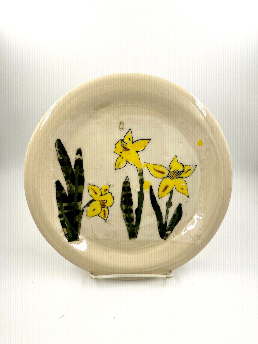 Daffodils Dinner Plate - Etsy