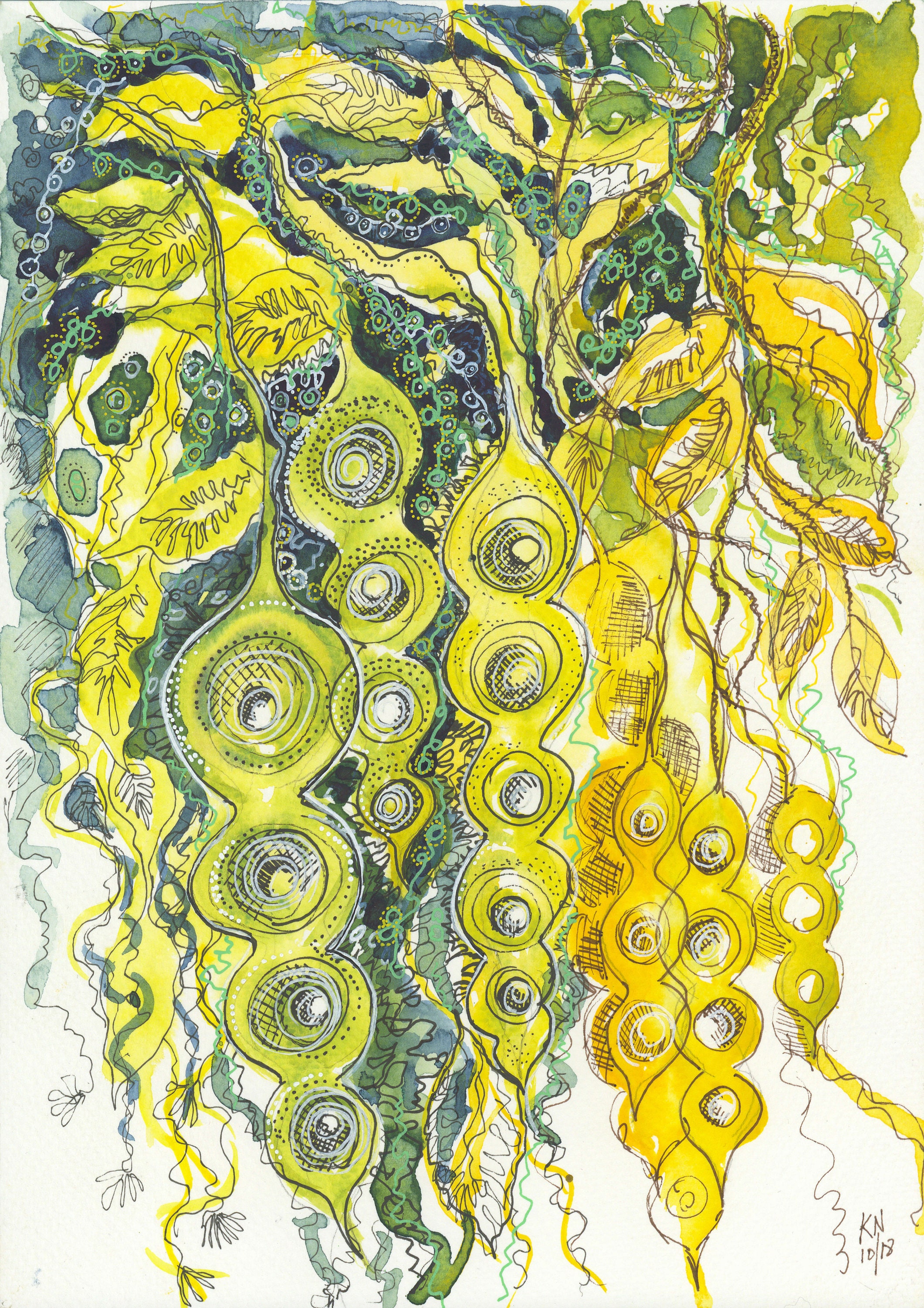 Original Art/ Original Wall Art/ Wall Art/ Original Watercolour ...
