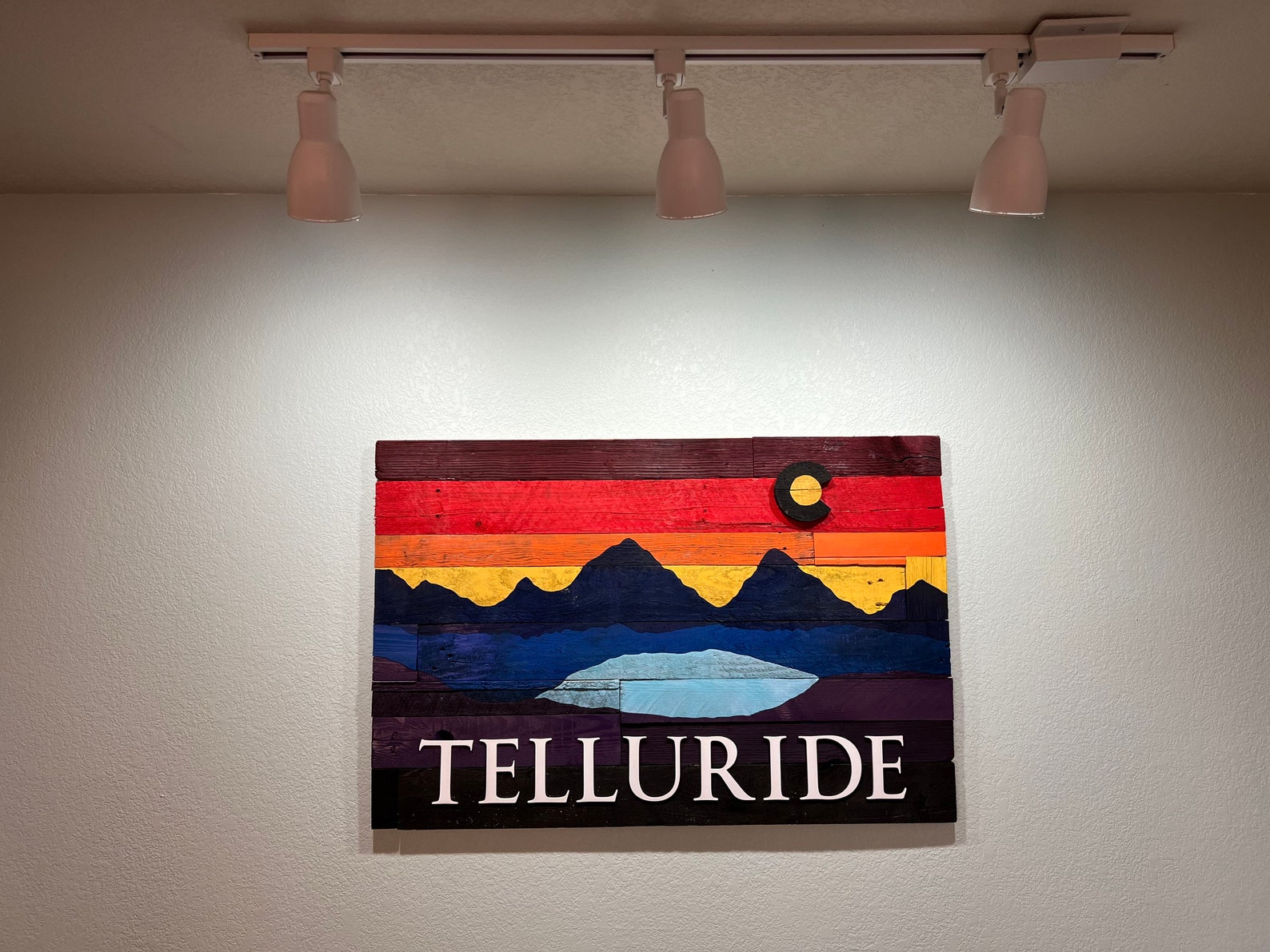 Telluride Colorado 3D Reclaimed Wood Sign - Etsy