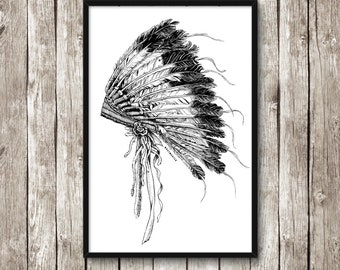 War Bonnet - Etsy