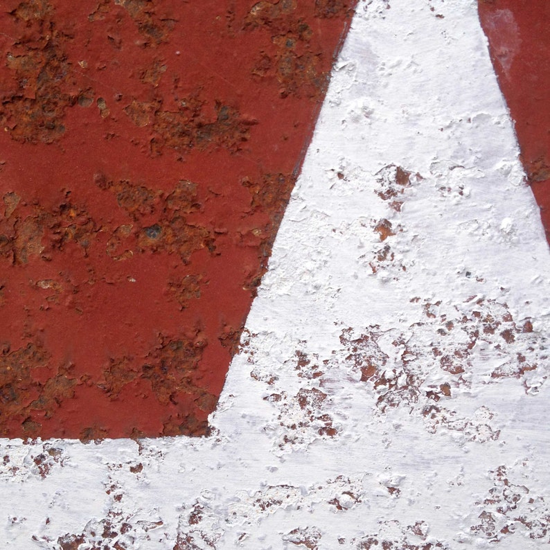 STAR White Paint on Old Red Barn Metal 28x28 Inches Metal - Etsy