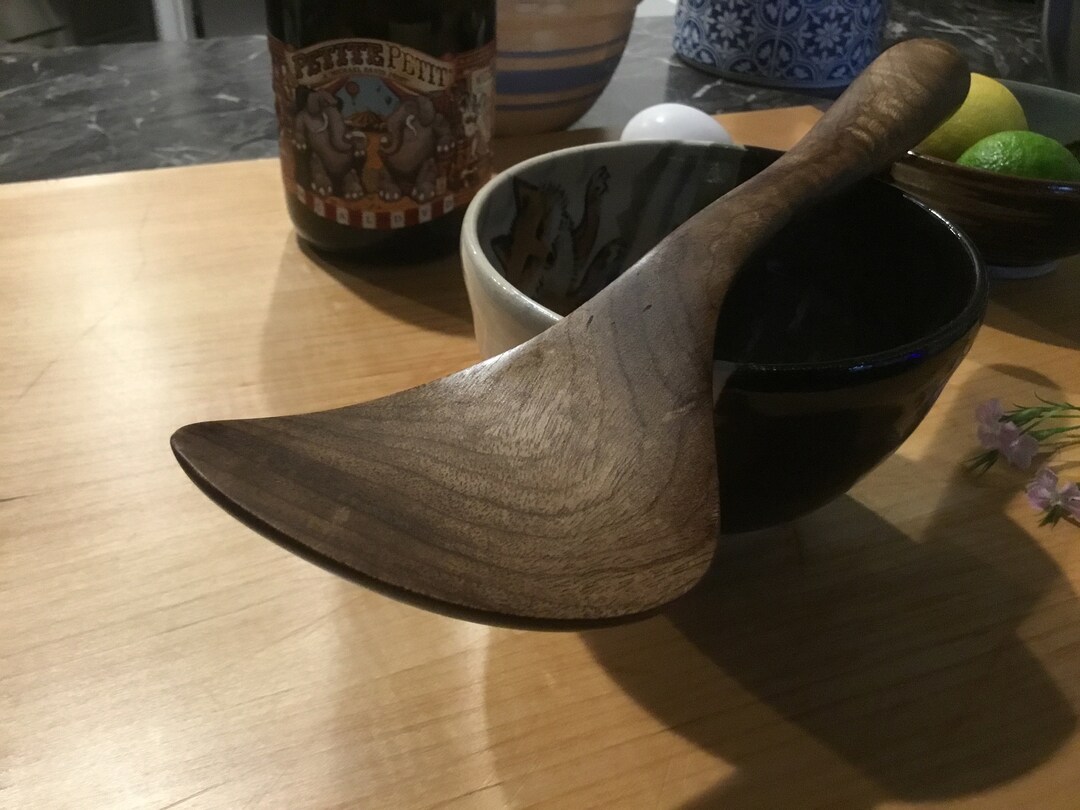 Handmade Wooden Kitchen Utensil Made From Myrtle Wood, Multipurpose ...