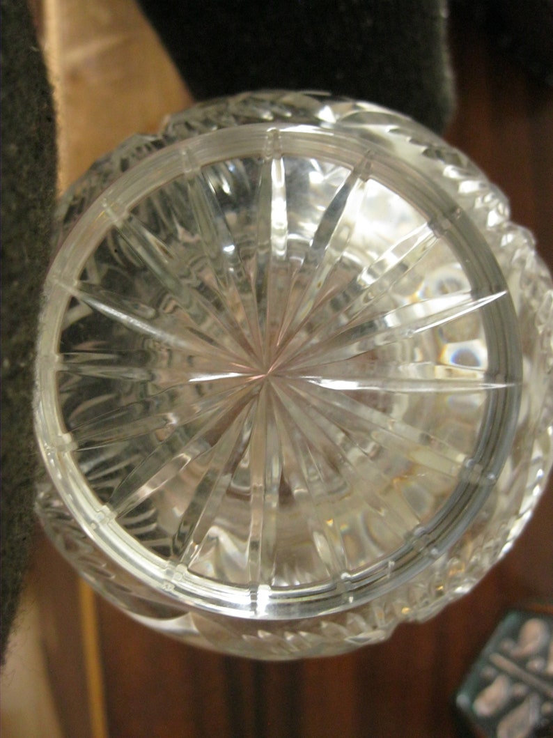 Victoria Cut Glass Wine Decanter - Etsy