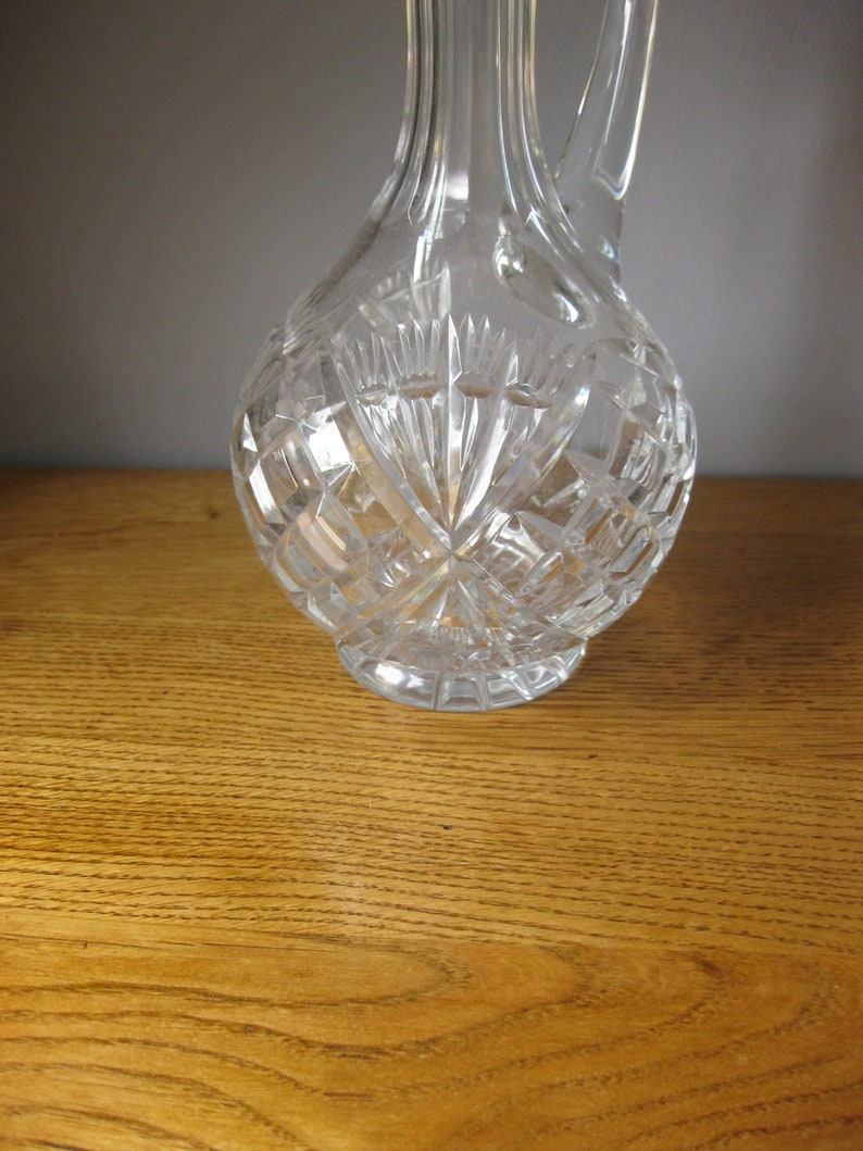 Victoria Cut Glass Wine Decanter - Etsy