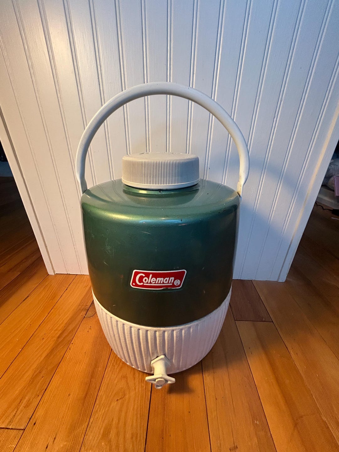 Vintage Coleman Camping Jug Green, Summer Camp, Vintage Coleman ...