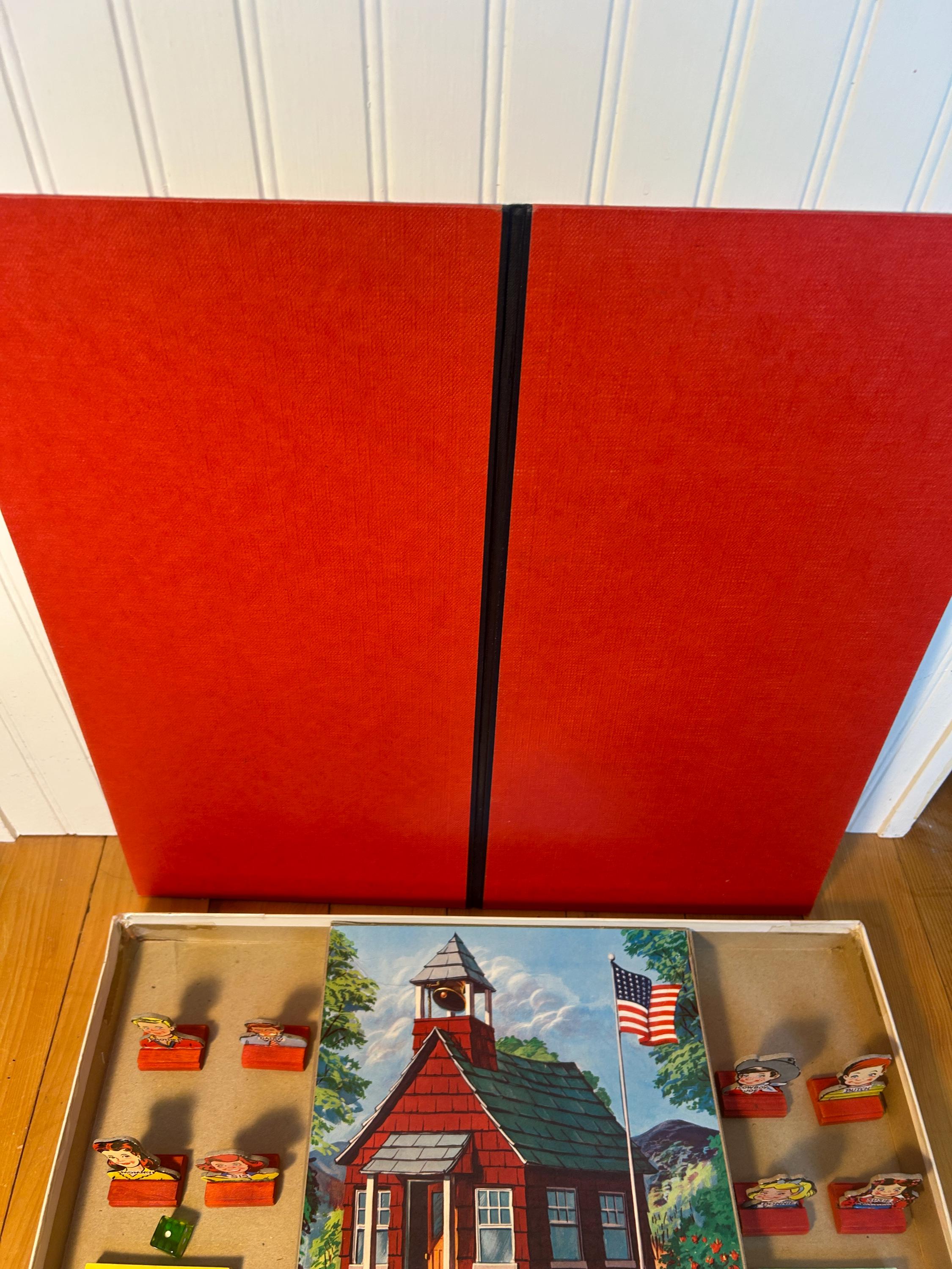 1950's Milton Bradley Go to the Head of the Class Board Game Series 7 ...