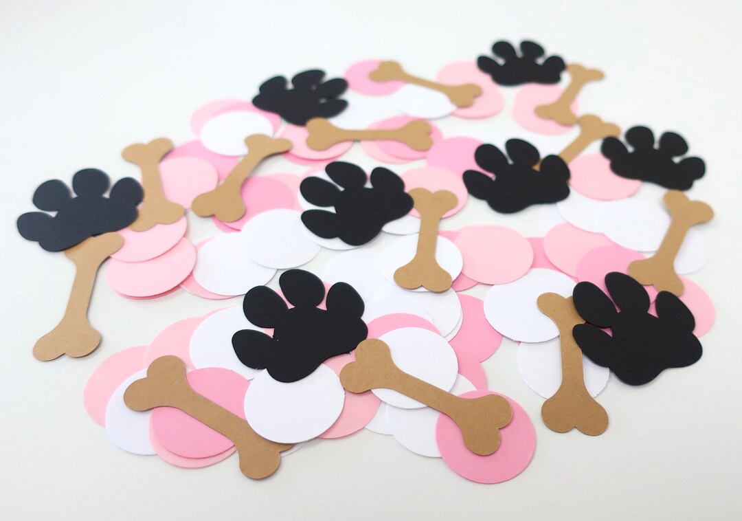 Let’s Pawty Confetti – Puppy Baby Shower Decorations – Dog Themed ...