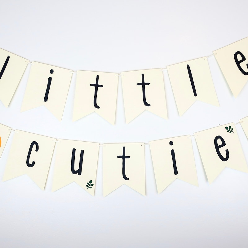 Little Cutie Banner - Etsy