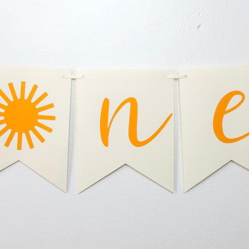 Sun Banner Sun Garland Little Sunshine Sun and Clouds - Etsy