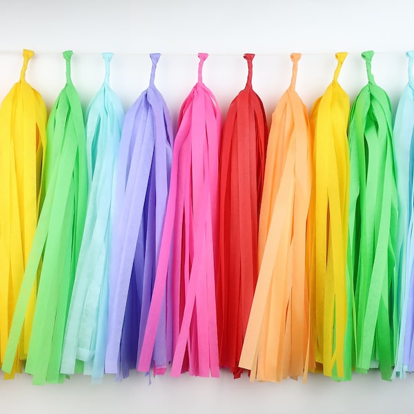 Rainbow Tissue Paper - Etsy