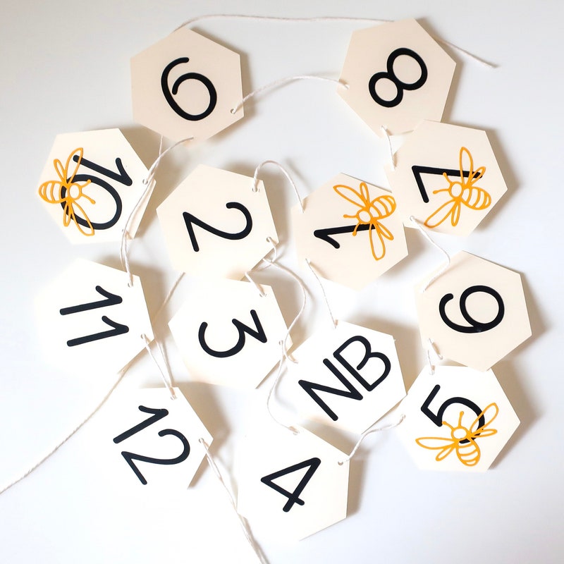 First Bee Day Banner - Etsy