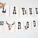 Western 2nd Rodeo Banner Second Rodeo Birthday Wild West - Etsy