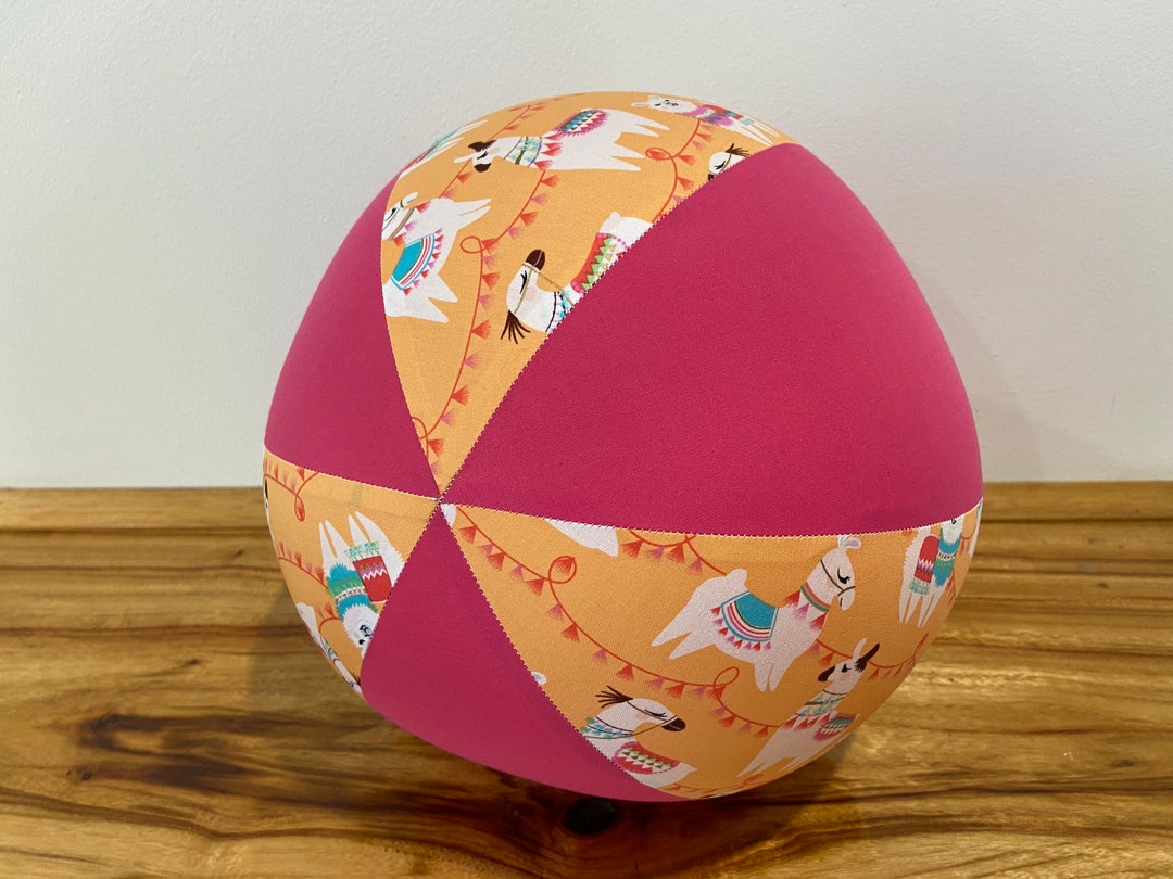 BALLOON BALL Cover, Llamas Orange Pink, Educational Toy, Pool Ball ...