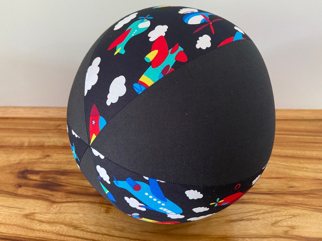 BALLOON BALL Cover, Aeroplanes Black, Educational Toy, Pool Ball ...