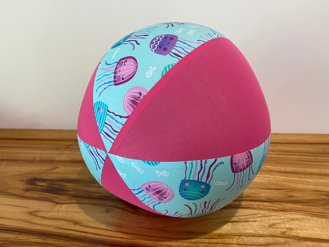 BALLOON BALL Cover, Jelly Fish Pink, Educational Toy, Pool Ball ...