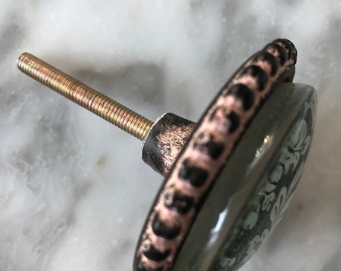 Oversized Vintage Boho Floral Knobs Set of 6 With Free Shipping - Etsy